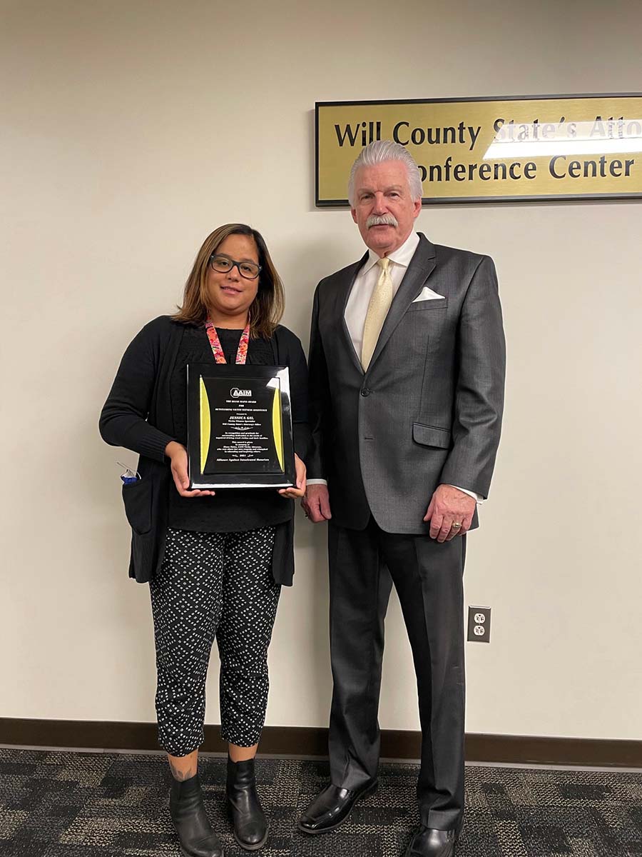 State’s Attorney Glasgow Announces Victim Advocate Jessica Gil Receives ...